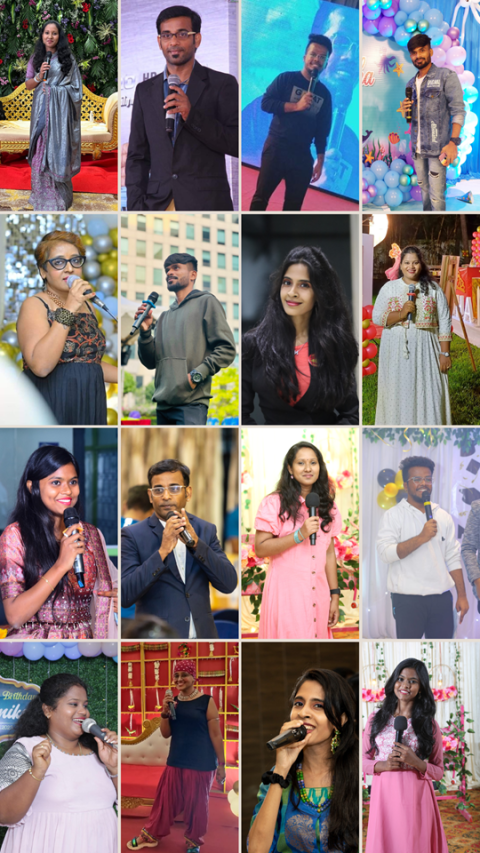 Professional Emcee Team for your events in Chennai